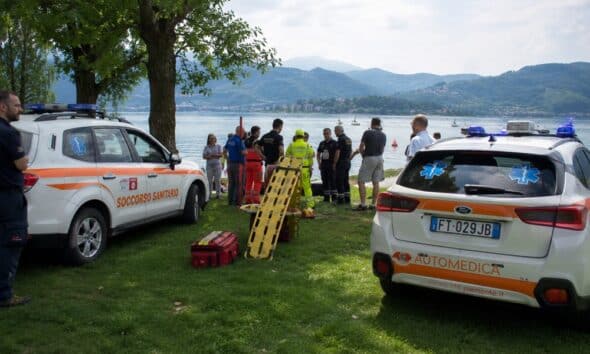 Lacrime sul lago d’Orta: è morto il ragazzo soccorso a Gozzano